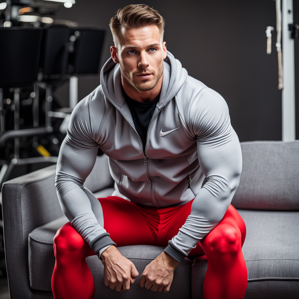 Side angle close-up of a massive and giant muscular good loo... by luuk ...