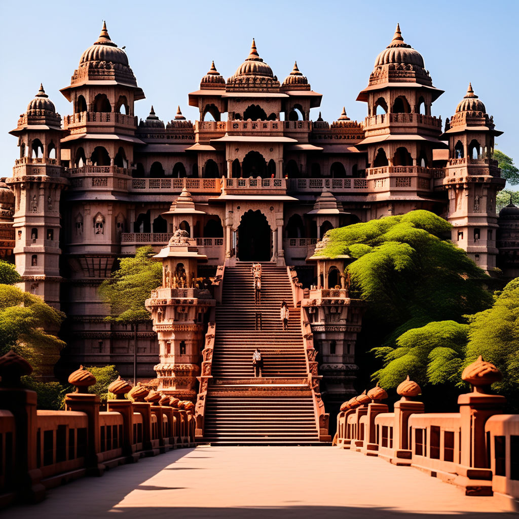 Indian Castle Fortress by Mark Antony - Playground