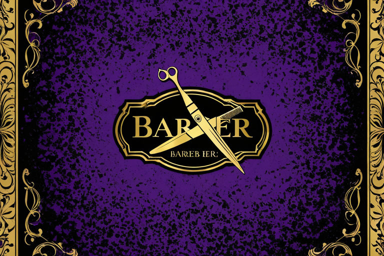 Cover design for a barber page by Anss Almhrwq - Playground