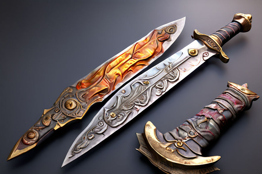 Roman sword gladius by Habib Aziz - Playground