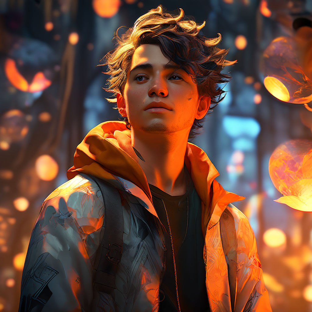 Sigma male character in an intricate environment by jim houdy - Playground