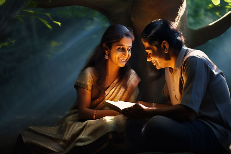 Sunita Madam Helping Mohan:** A heartwarming image of Sunita... by Jay ...