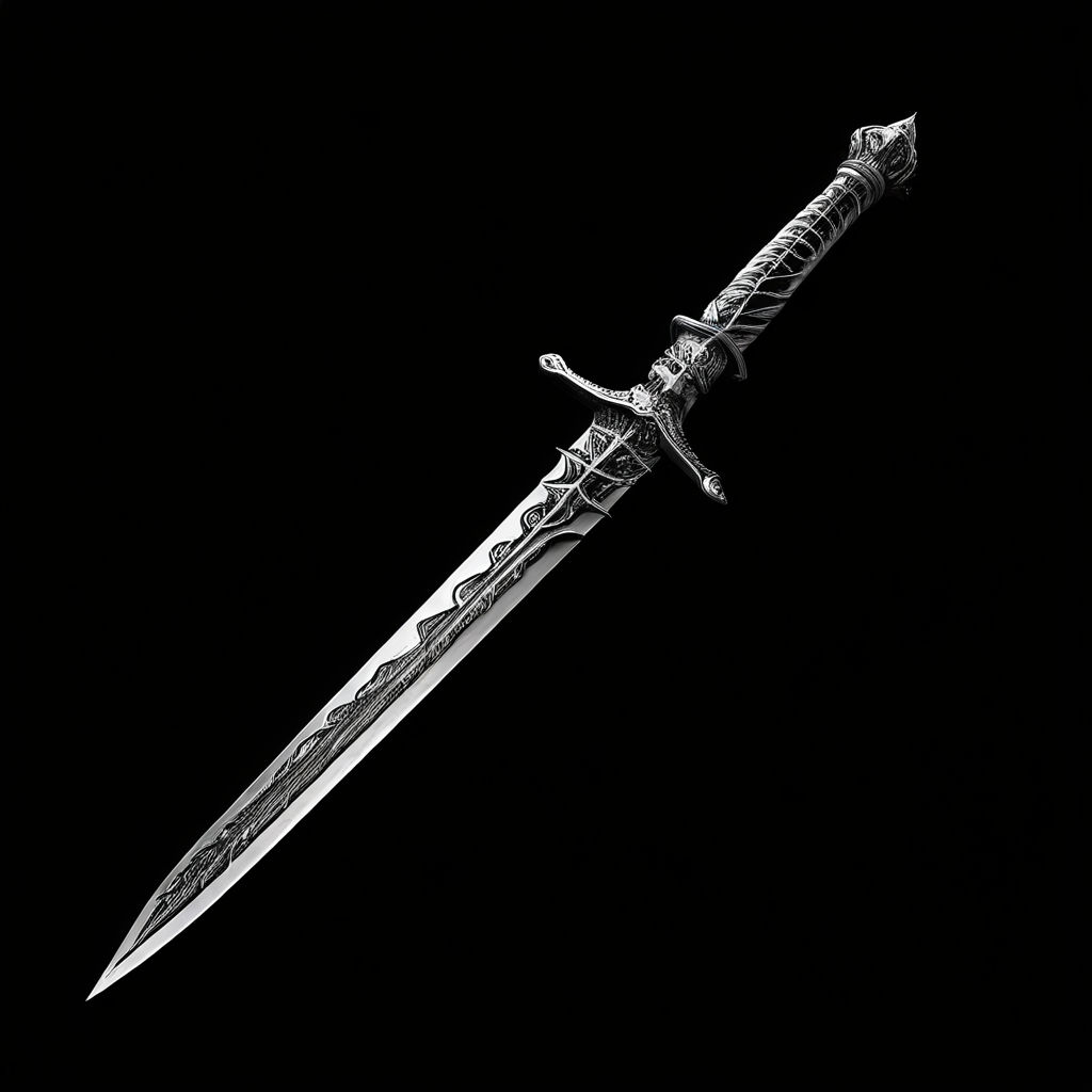 Flying dagger on a rope by Ty Smiley - Playground