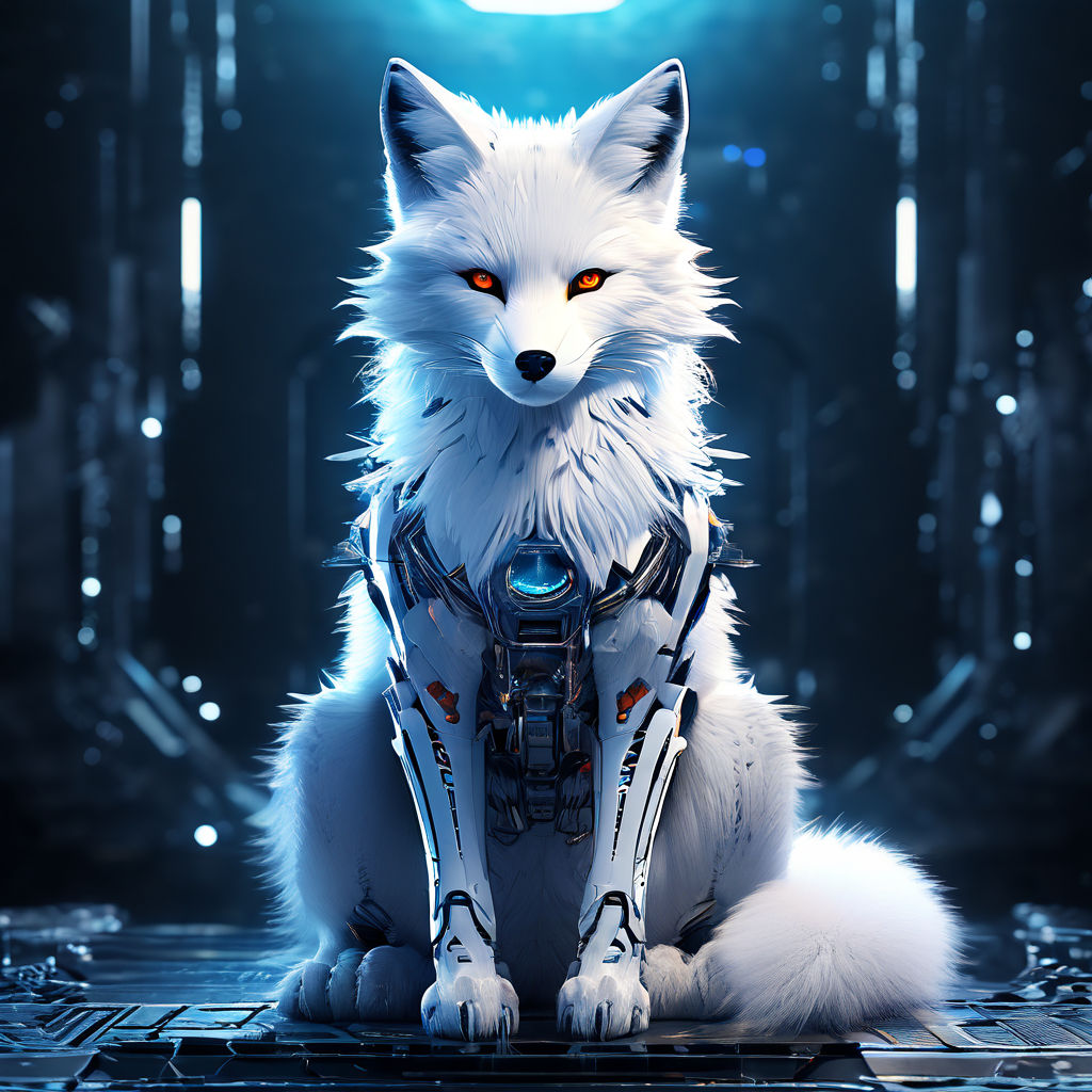 Kitsune fox by Jason Hickey - Playground
