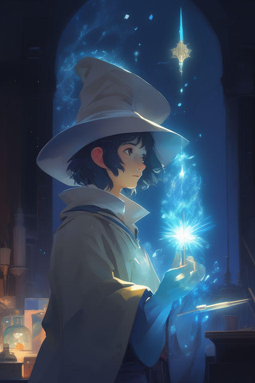 Fantasy wizard by Byron Runde - Playground