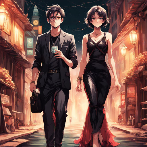 Digital girlfriend depicted as a woman exuding luxury and de... by APP ...