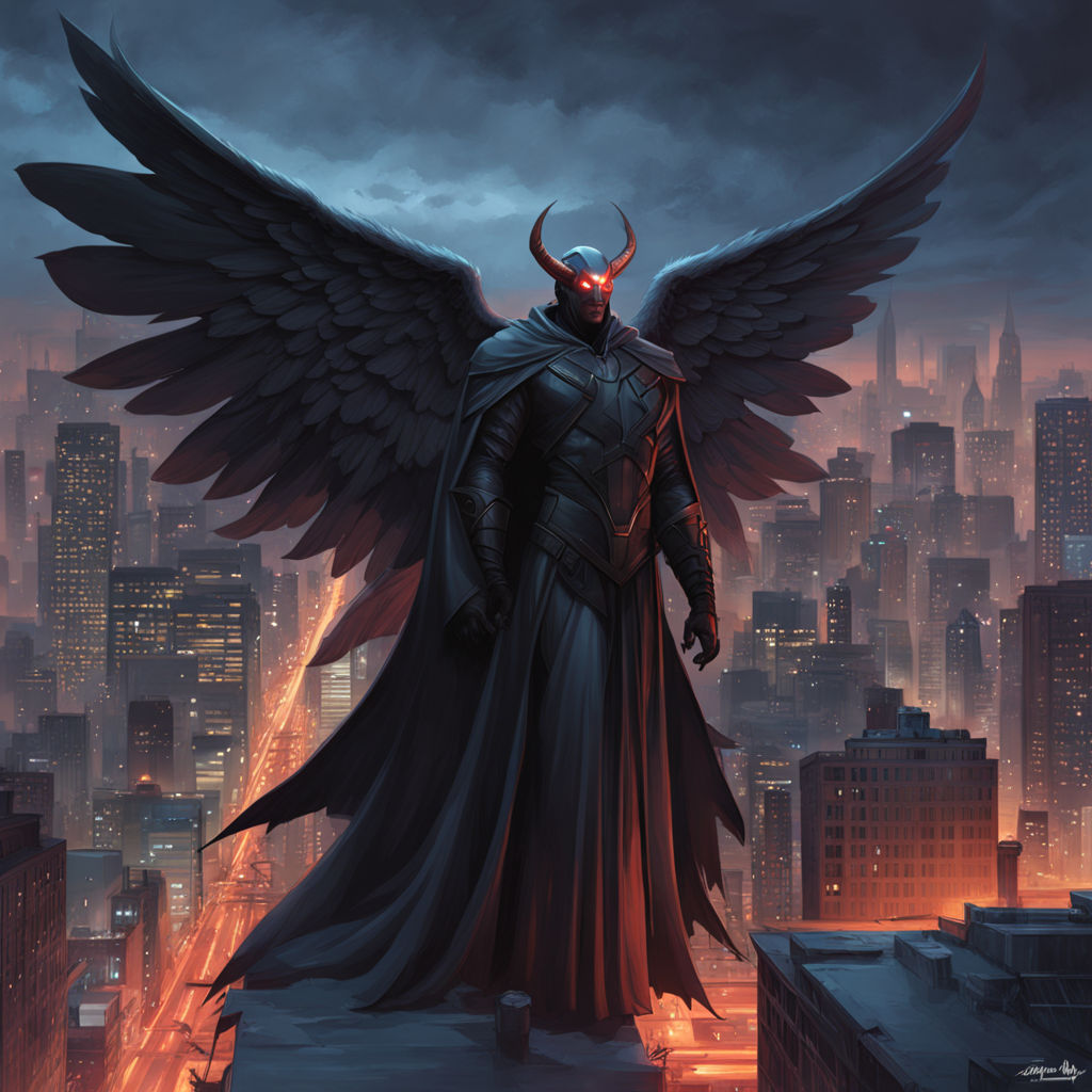 Angel version of the mothman by The Nightstalker - Playground