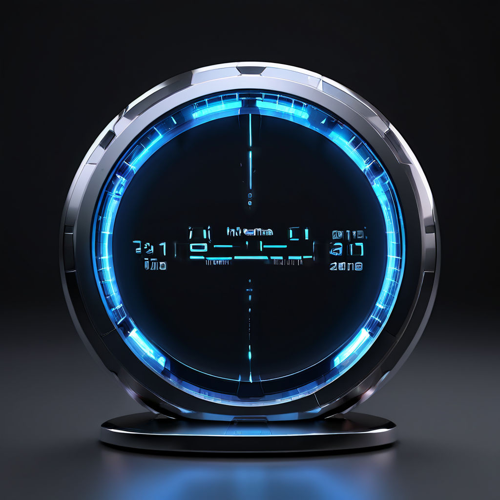 Round-shaped high-tech ruler by Dizon, Mark Joseph V. - Playground