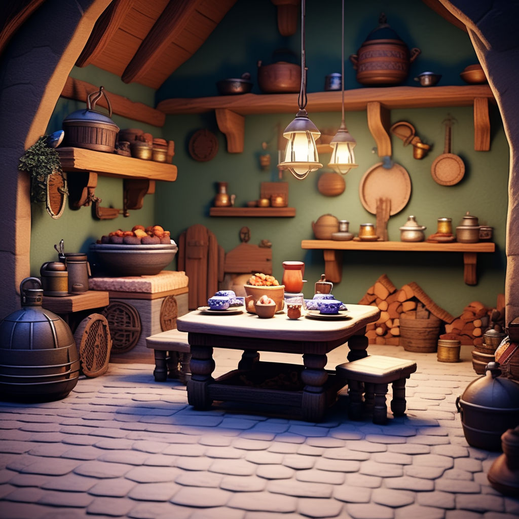 Create a dwarfs room by Mimi Ko - Playground