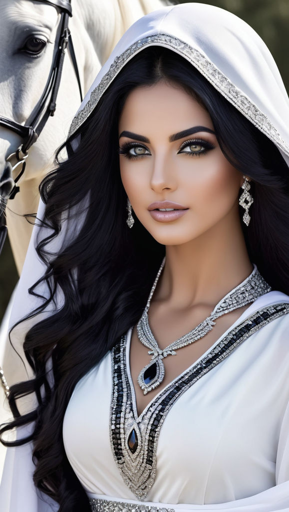 Beautiful Arabian woman by Star Dream - Playground