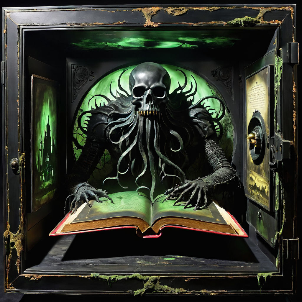 Magical Necronomicon that rules over inanimate creatures by roma omen ...