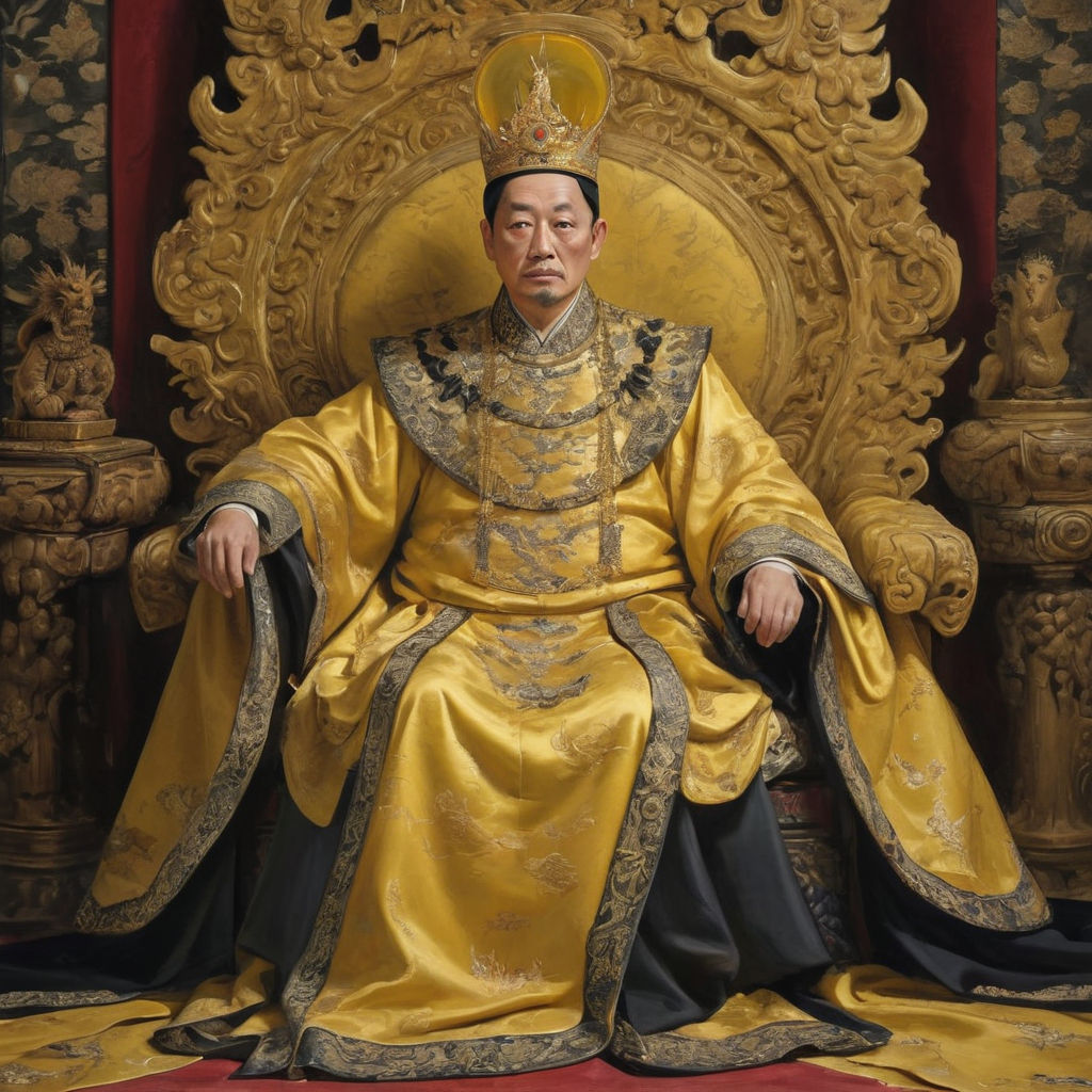 The ancient Chinese emperor by kven lin - Playground