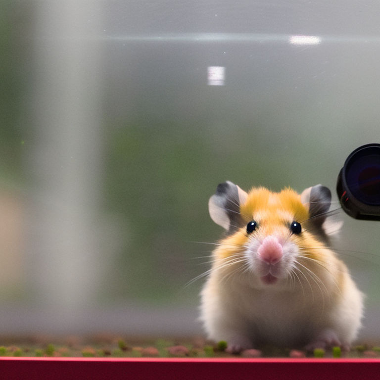 Shot of the smartest hamster alive by Mister Panda - Playground