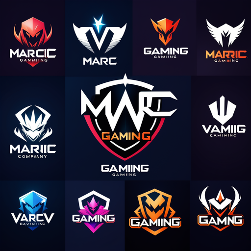 10 Logos for a Game's Company with the name "Marc V Gaming" by Marc ...
