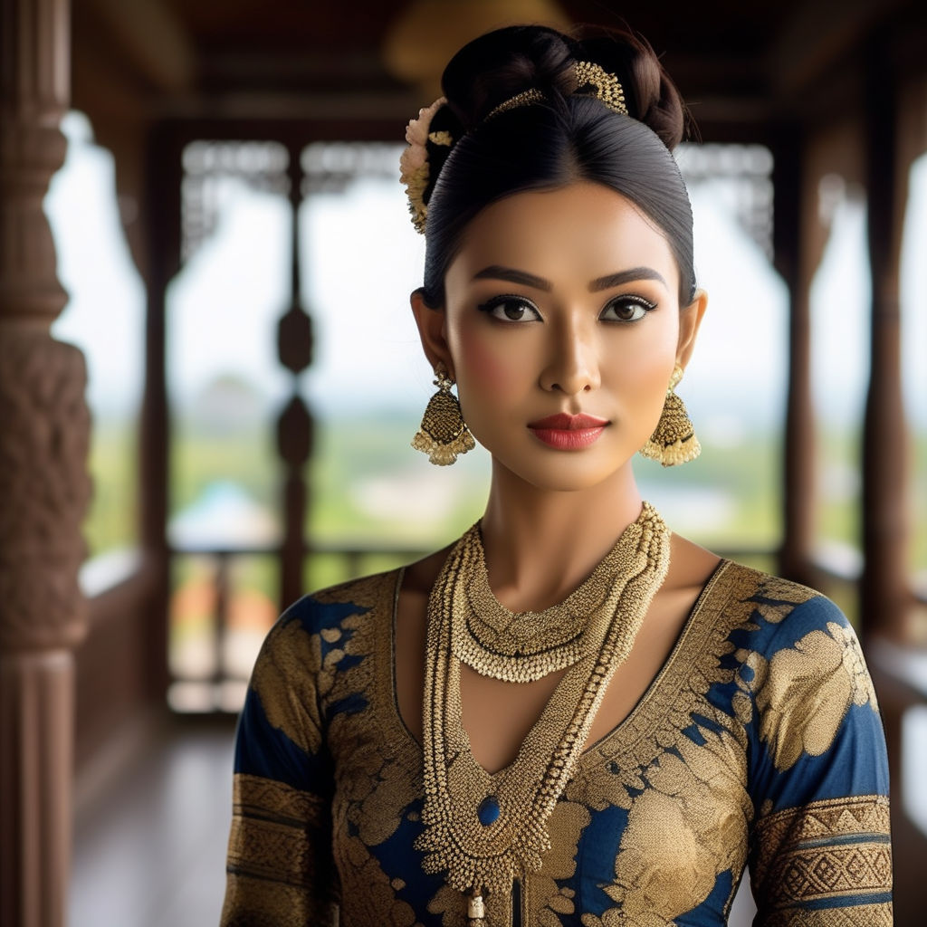 The eyes of a Javanese woman descended from nobles from the ... by ...