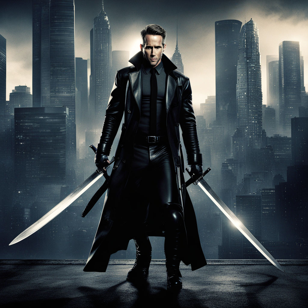 The captivating movie poster for *Blade: Night Hunter* prese... by Epie ...