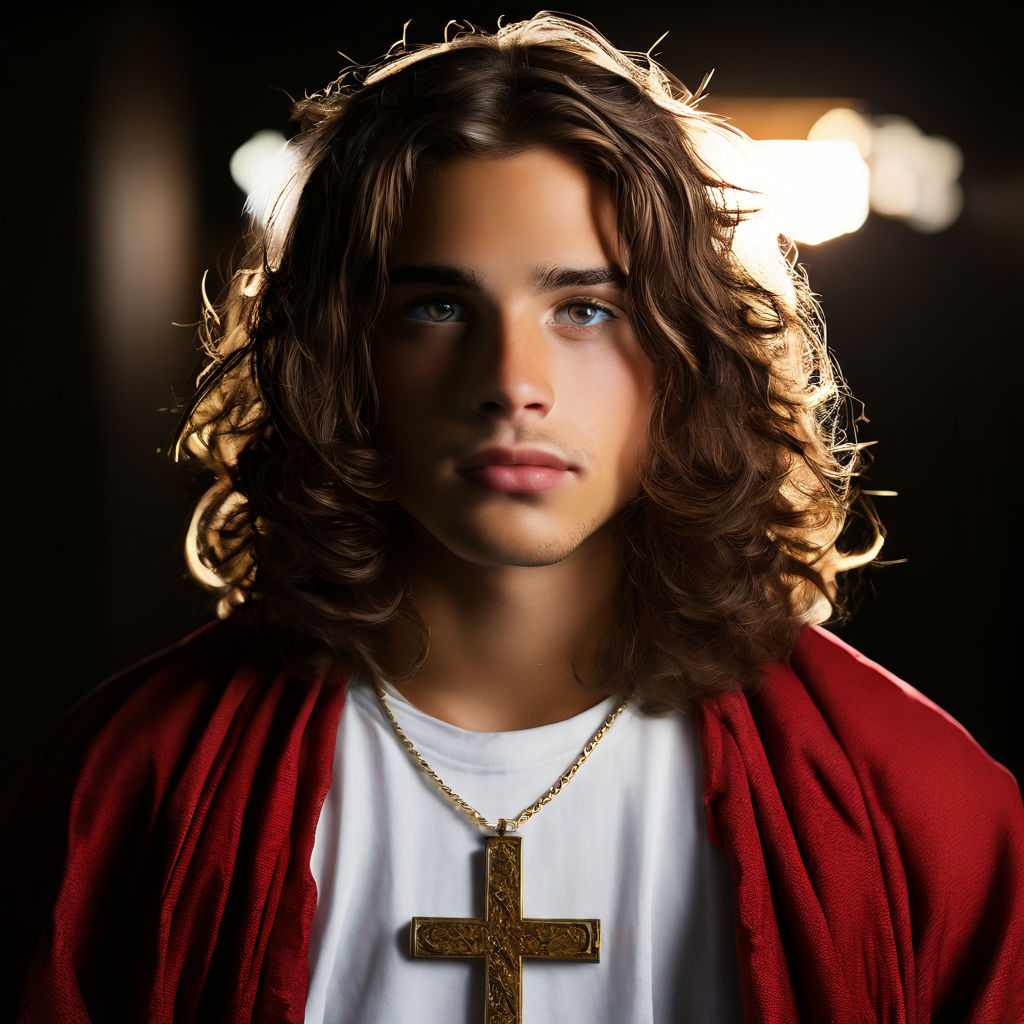 Teen jesus christ by Rye Barba - Playground