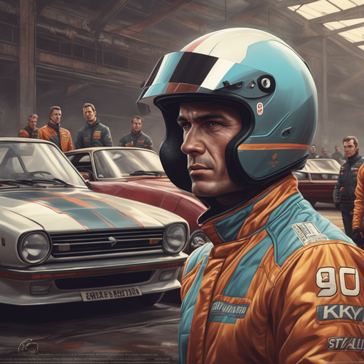 Award ceremony with 3 race driver from the 80s with european... by Sven ...