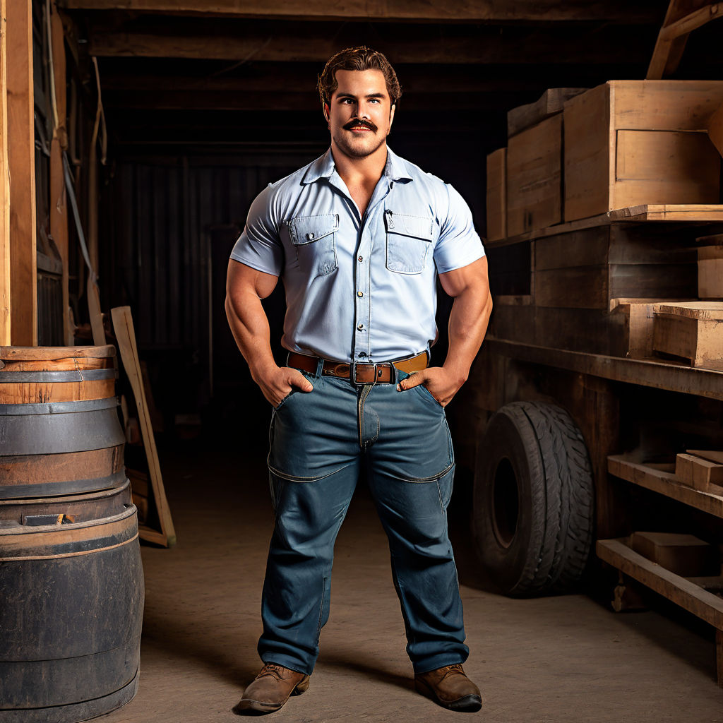 Full body realistic image of a massive gigantic unnaturally ... by John ...