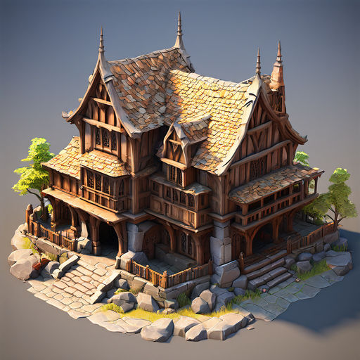 Medieval building by Hogan Dromgool - Playground