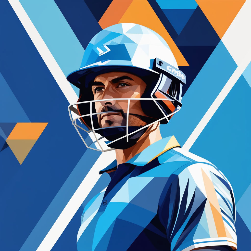 Blue palette of a Stylish digital painting by rahul blackhole - Playground