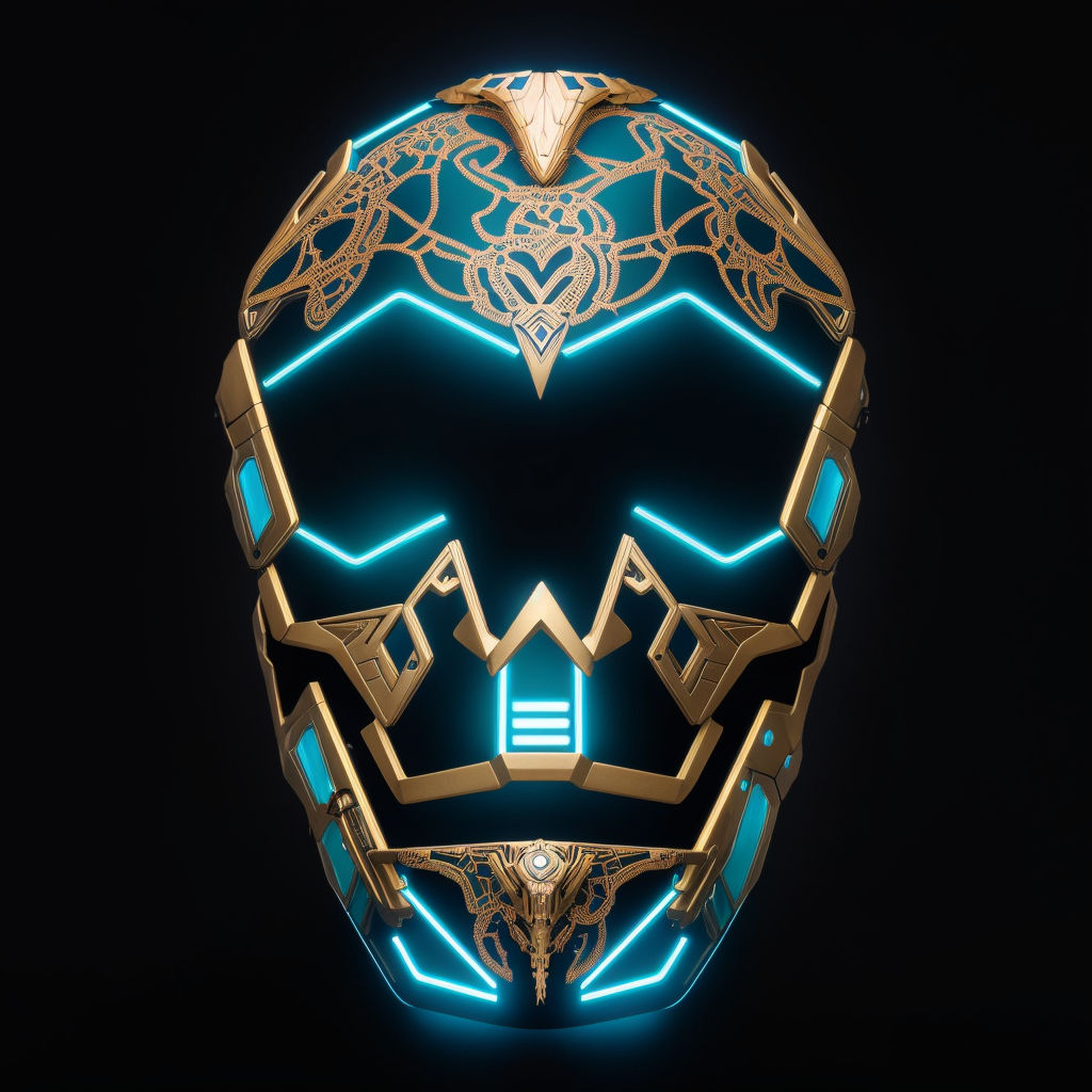 Symmetry!! portrait of cyberpunk alien empress goddess mecha... by ...