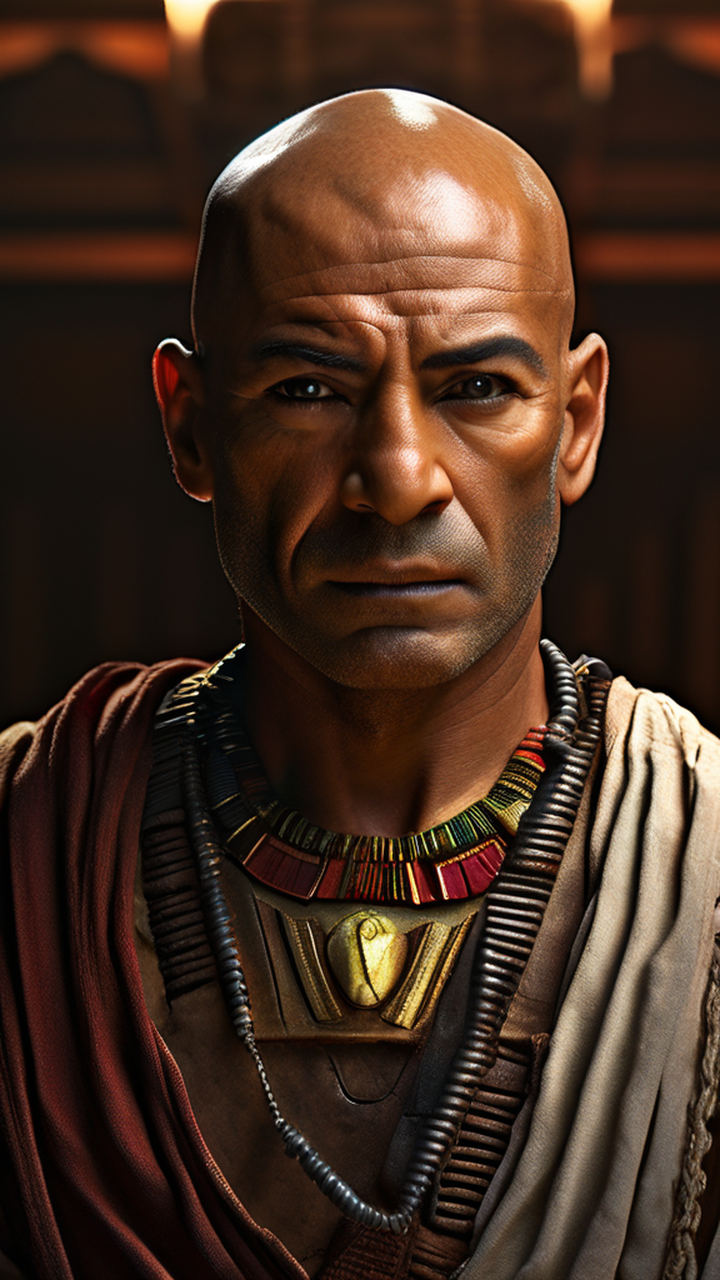 Imhotep ancient egypt by Digital Inversiones - Playground