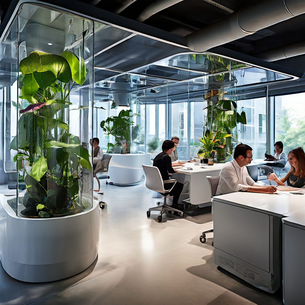 Engineering office transformed into a high-tech hub by Christer ...