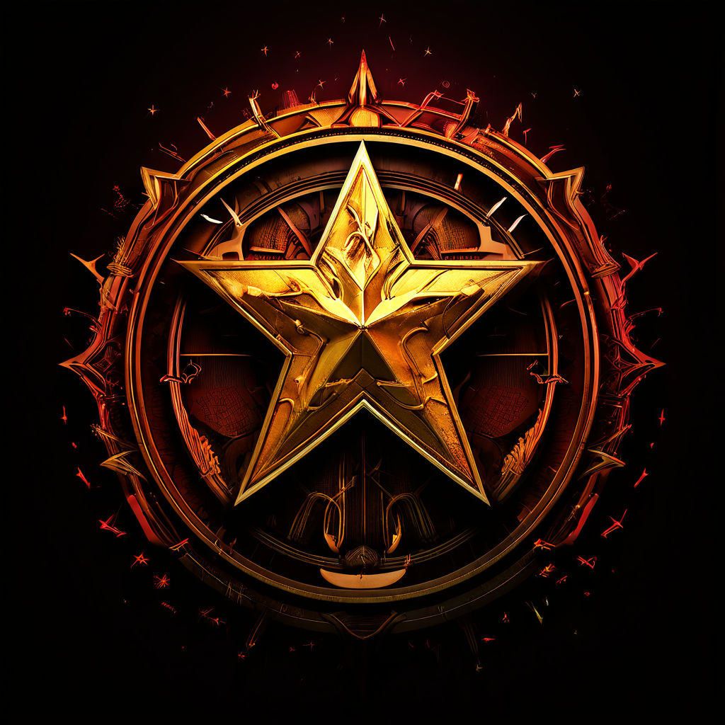 Hamilton musical logo star wallpaper high resolution horizon... by ...