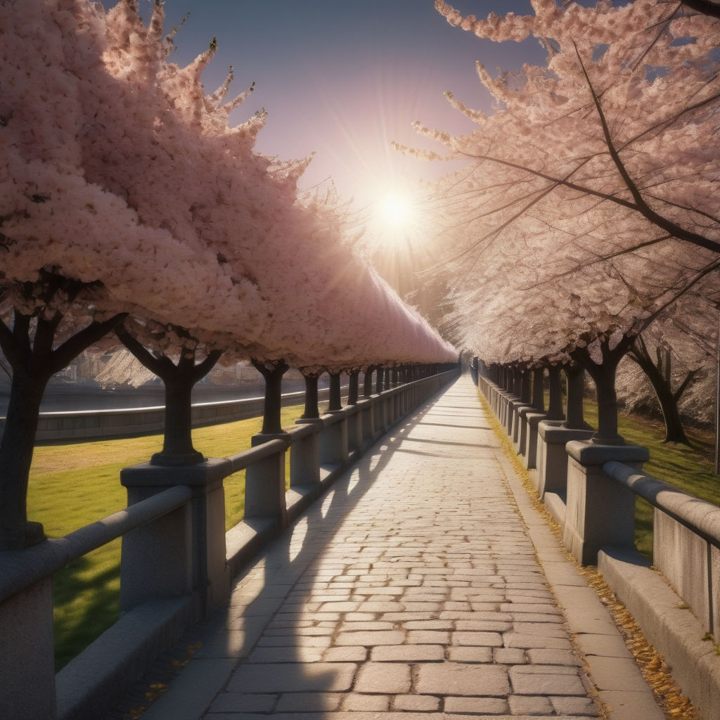 A long pathway by จตุร อาชา - Playground