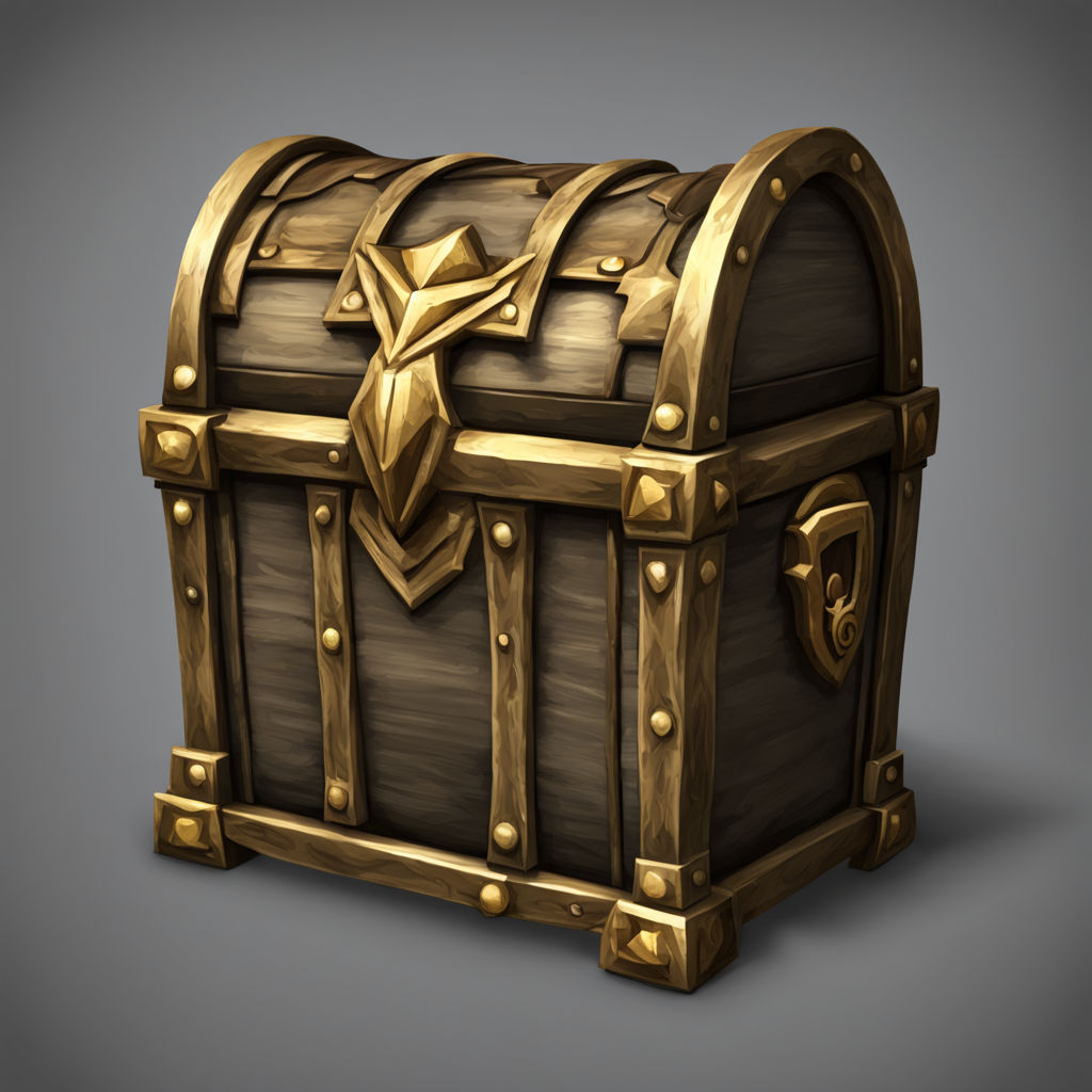 Chest for a set of mmorpg 2d bronze by Александр Классик - Playground