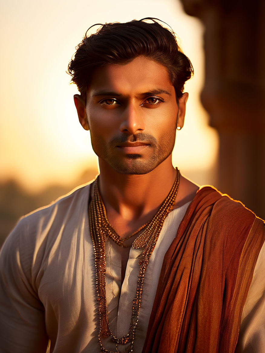 Handsome Indian man by Deepanshu Mehra - Playground