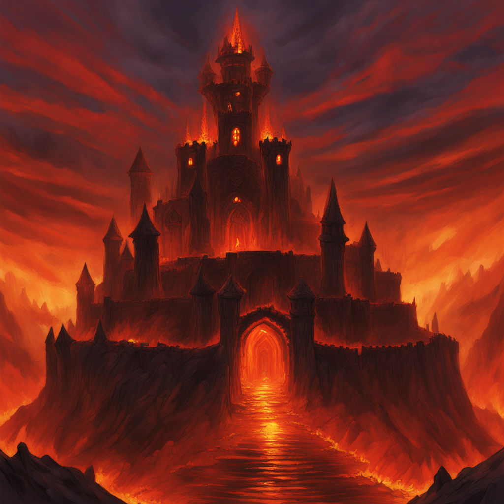 Lava castle by Kas03 - Playground