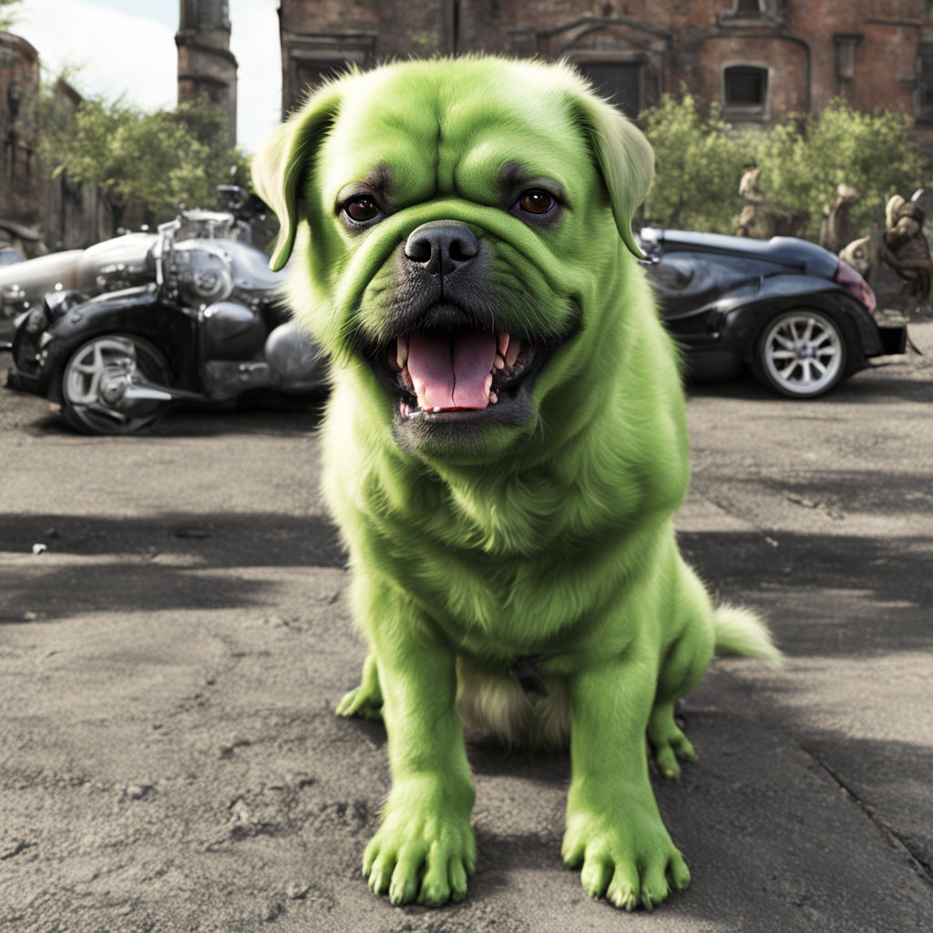 Hulk dog by Md Sowrav - Playground