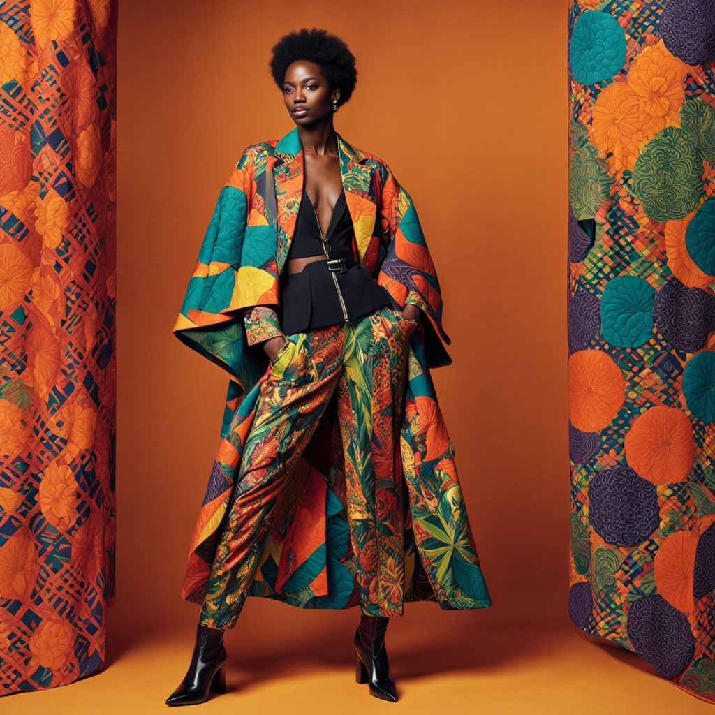 A modern and sophisticated fashion look reflecting the 2024 ... by ...