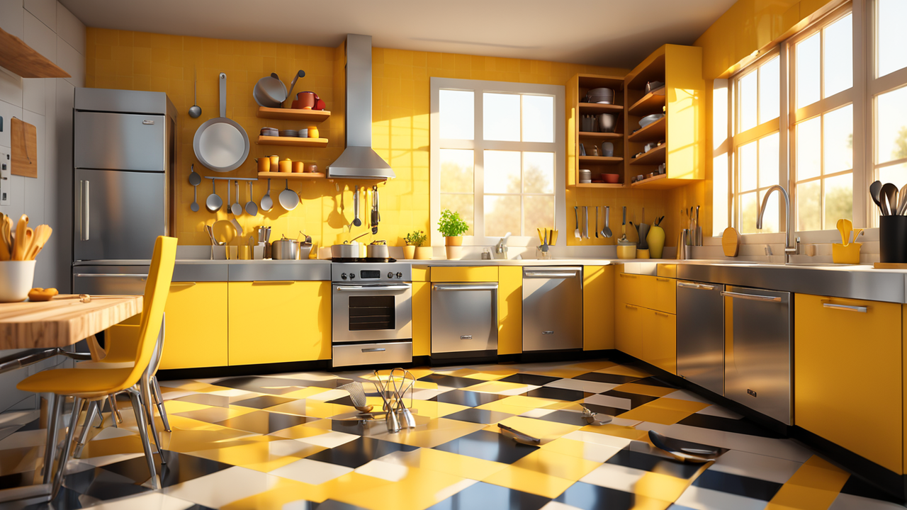 Roblox-inspired kitchen workspace by Cheyne Cox - Playground