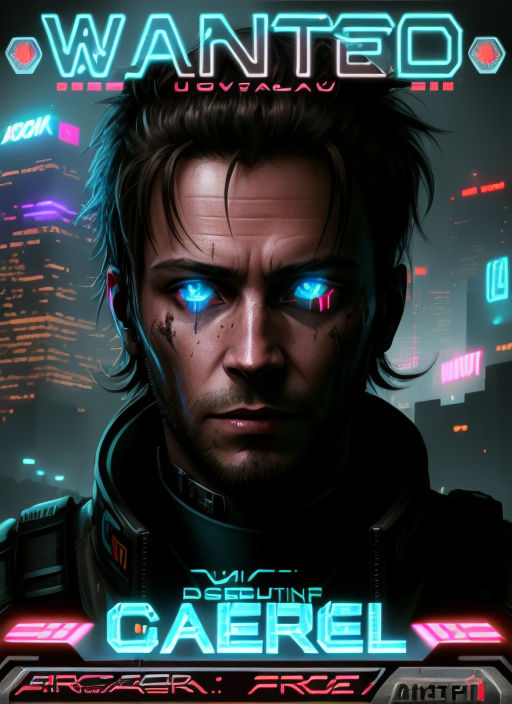 Cyberpunk wanted poster by Marco-Apollo - Playground