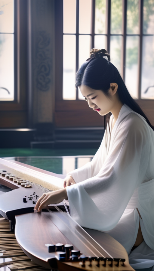 Ancient Chinese 7-string zither by NP - Playground