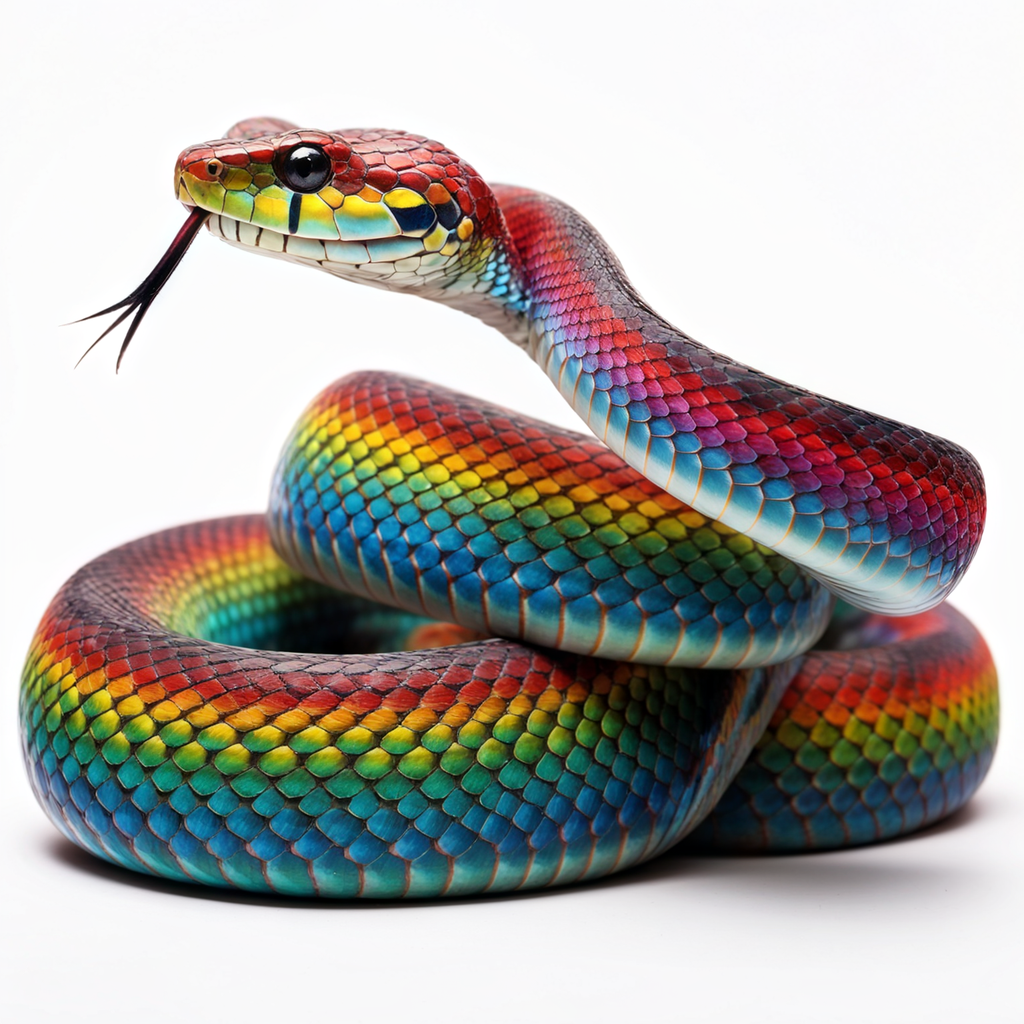 Rainbow snake species by Amanda Sieuwerts - Playground