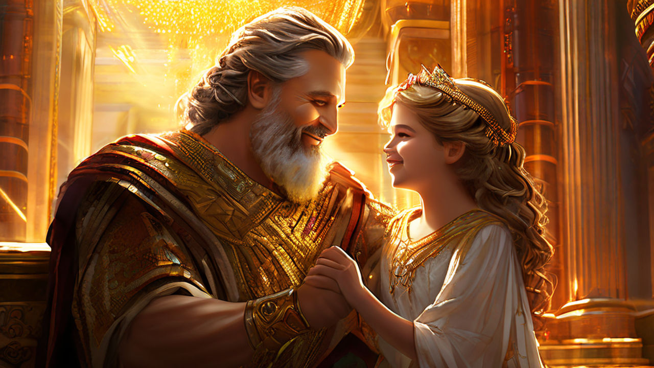 King Midas with a white by Matheus Galindo - Playground