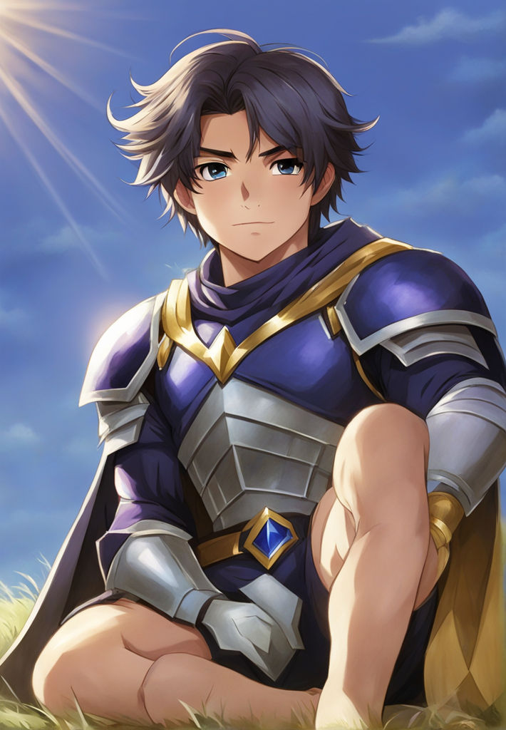 Human rendition of Meta Knight without armor and cape by Aurora Korey ...