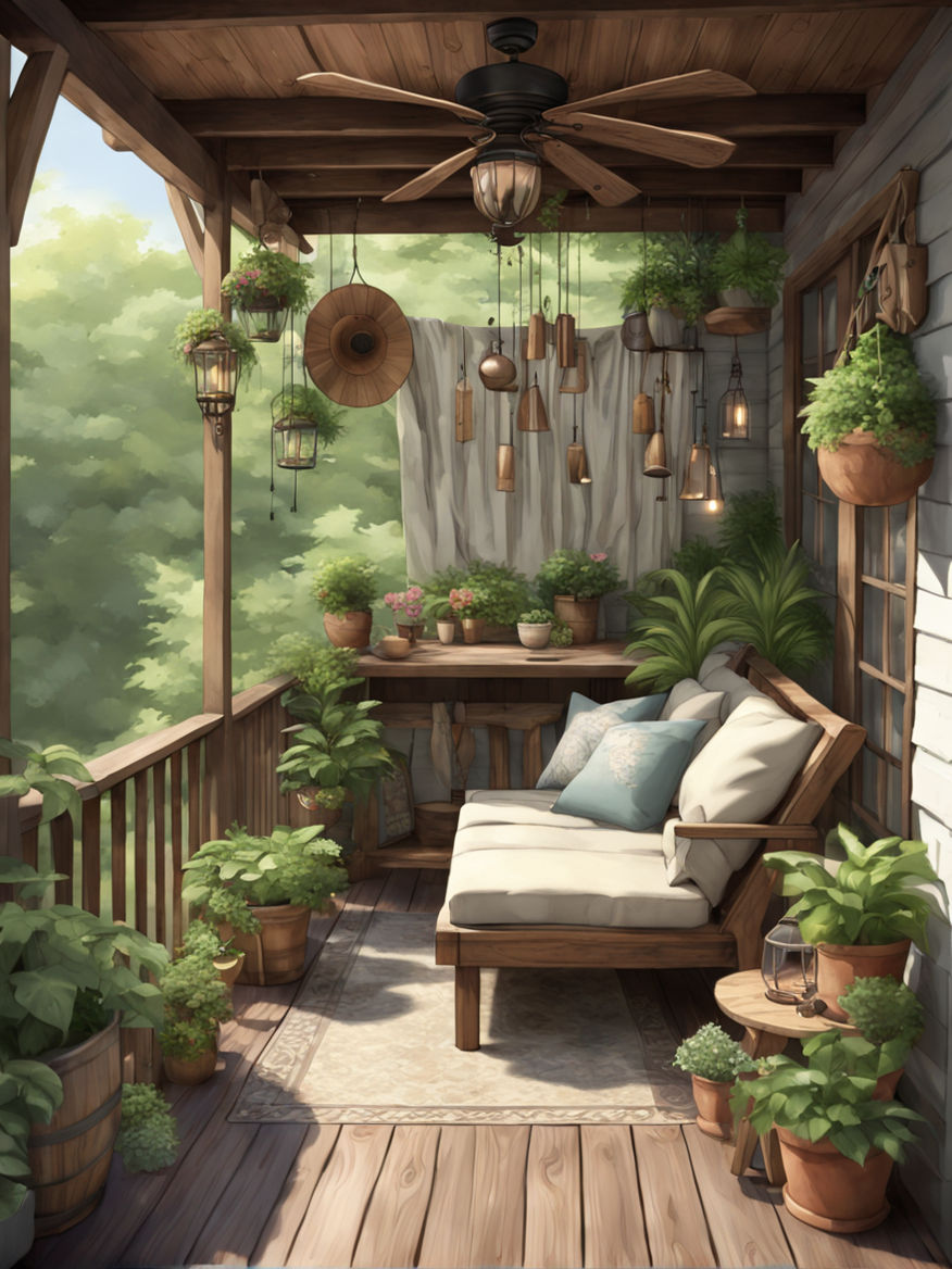 Create an anime-style image of a cozy by yen nguyen thi - Playground