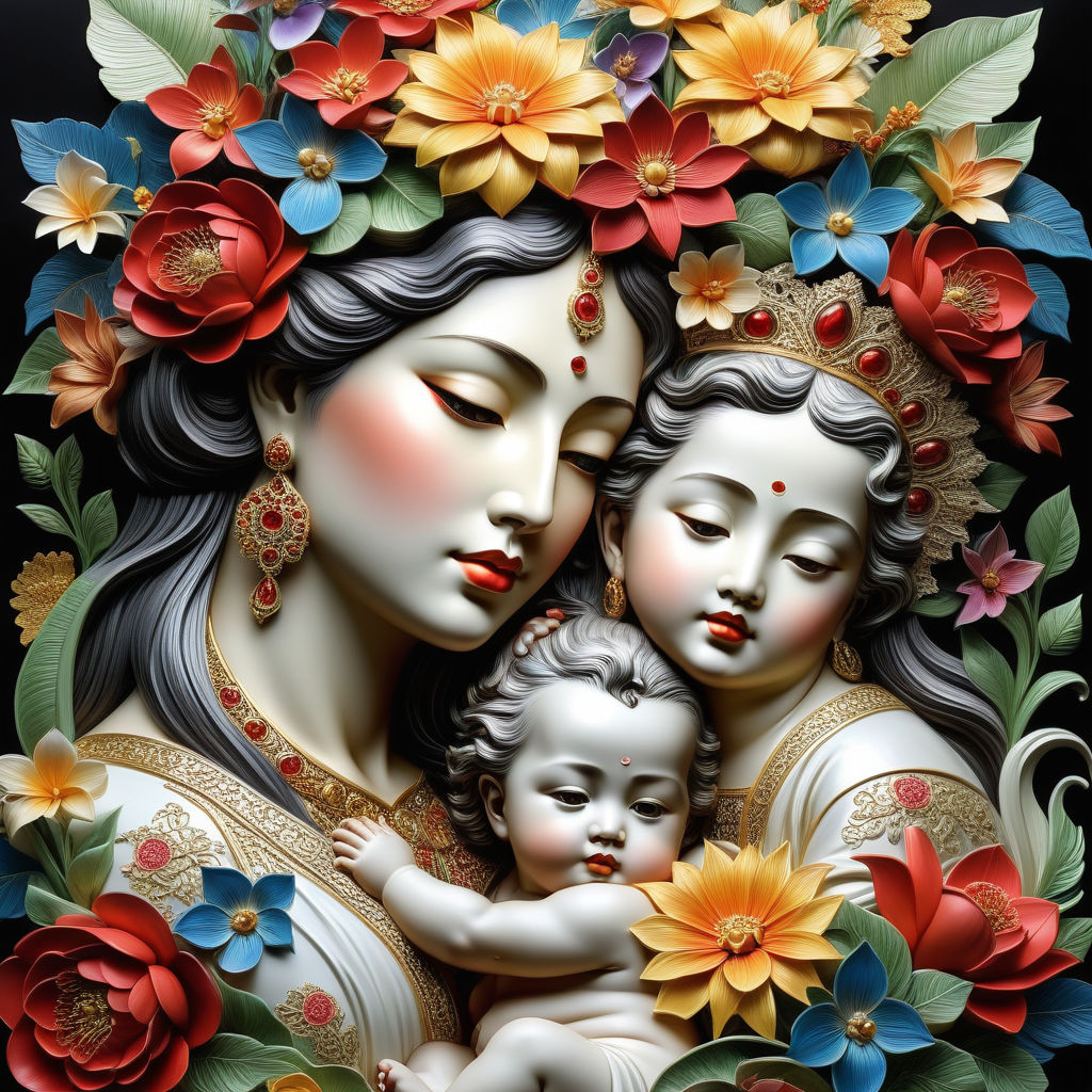 Original masterpiece of Mother/Father God multiple different... by ...