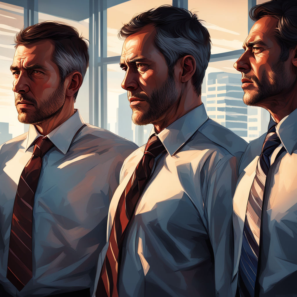 Three men positioned in a triangular formation by BK GaminG - - Playground