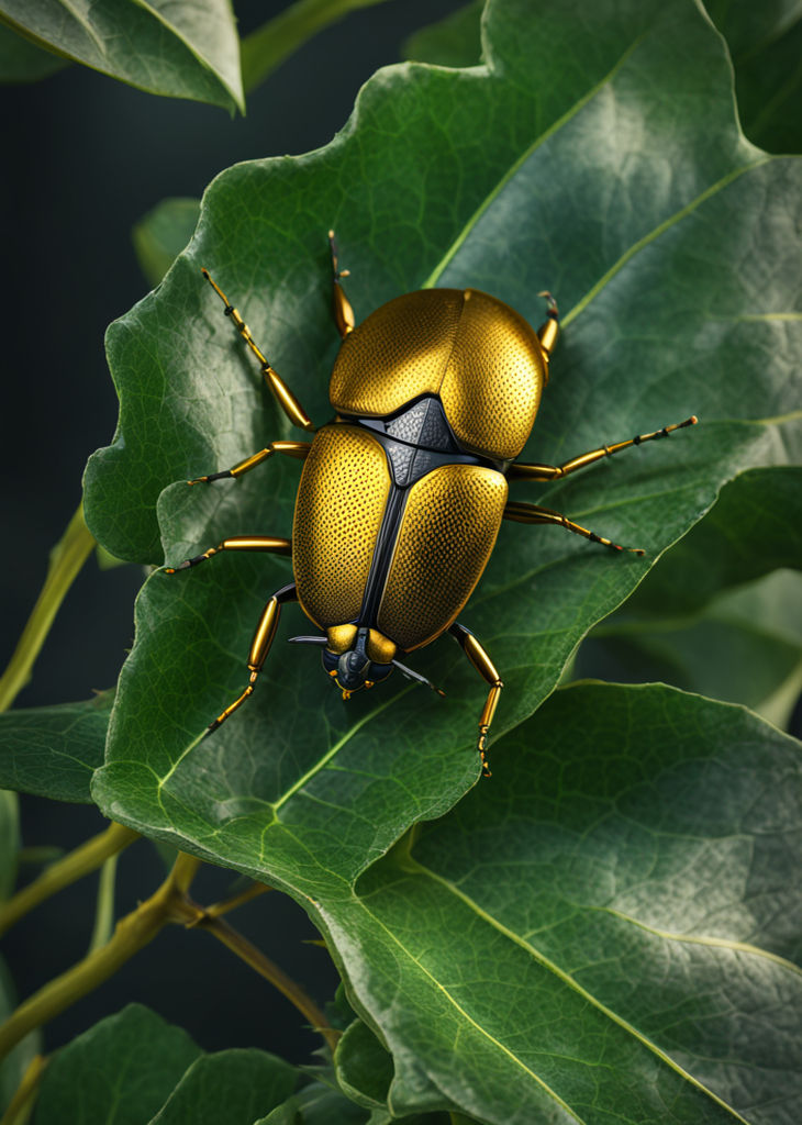 Golden beetle by Aashish K - Playground