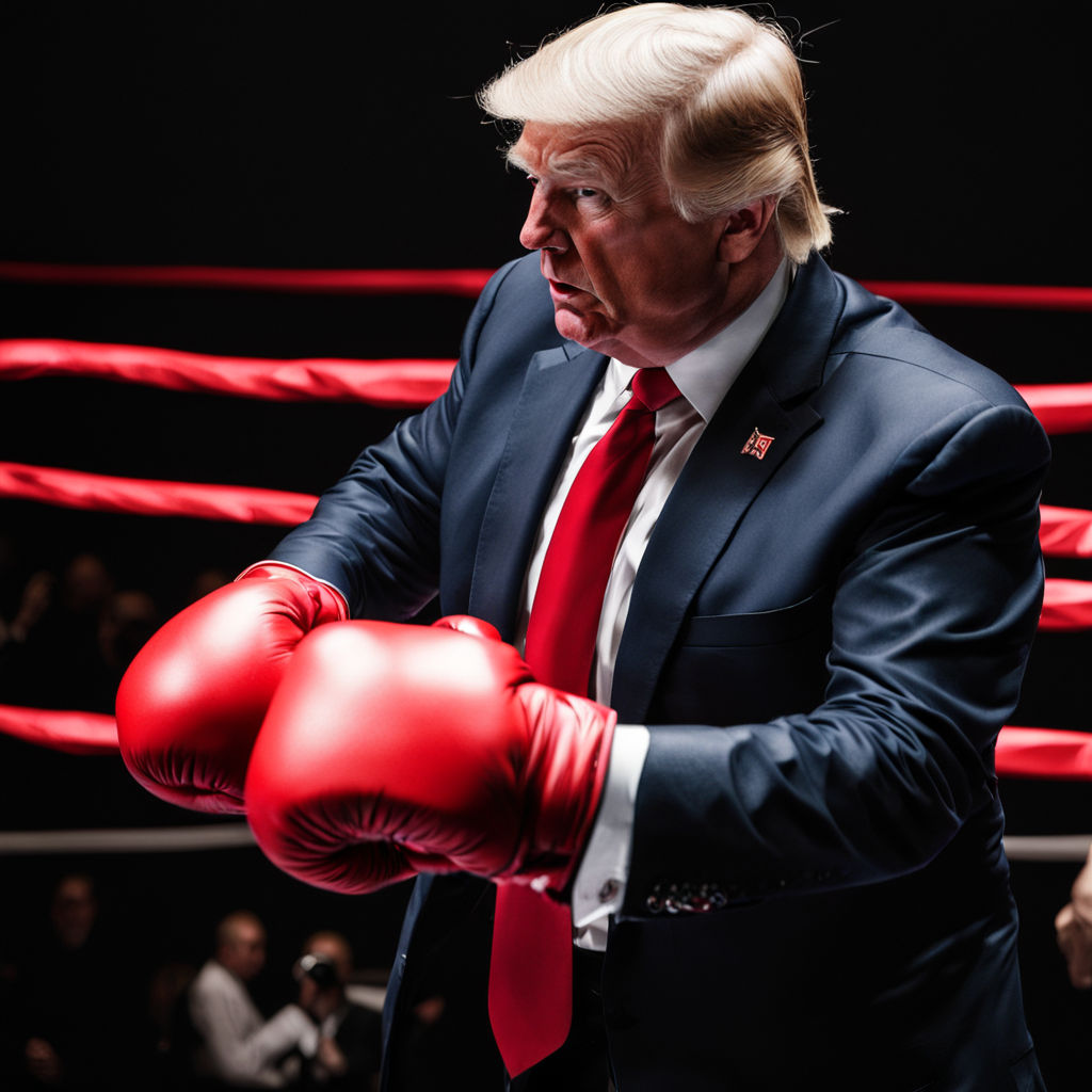 A side view of Trump by 정연수 - Playground