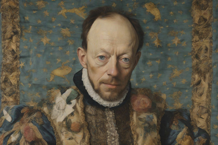 Portrait of a 16th century count by Иван Намулат - Playground