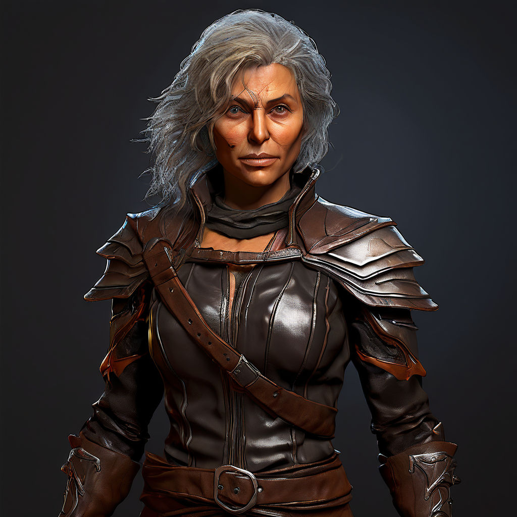 "A retired elder aged beautiful Human female thief named Dag... by ...