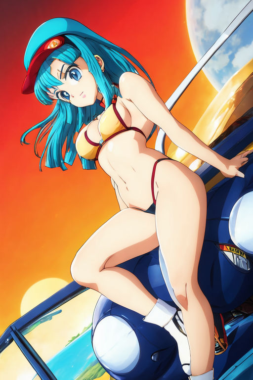 Bulma by Federico Guerra (Guerruchasan) - Playground