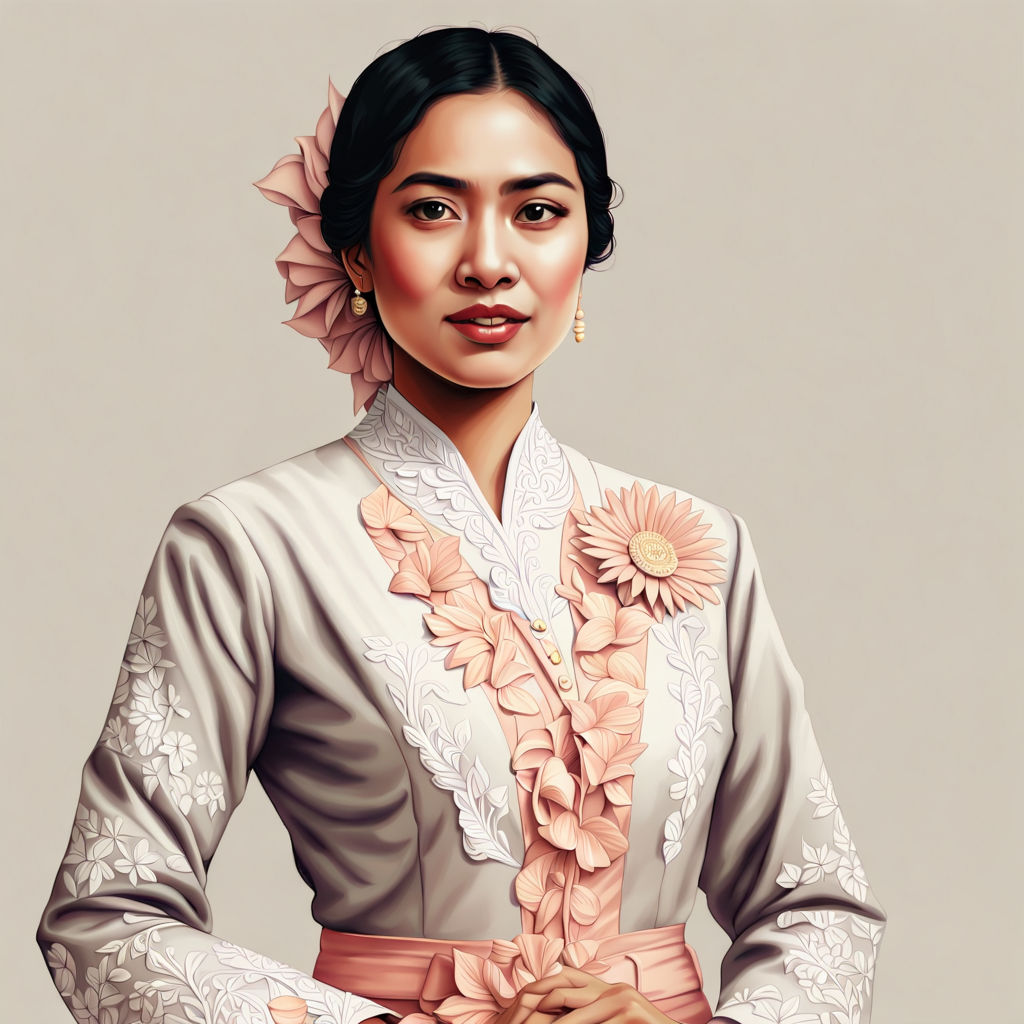 Portrait of a woman celebrate Independent Women's Day KARTIN... by ...
